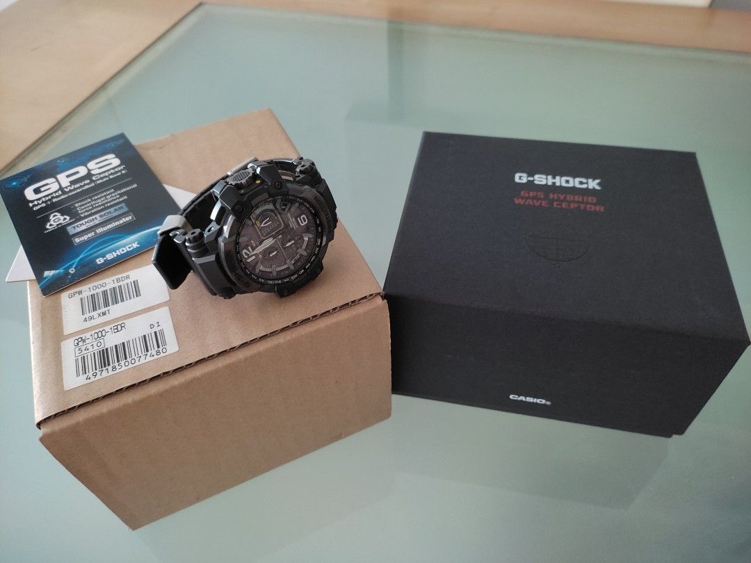 Casio Made in Japan G-Shock GPS Hybrid Wave Ceptor Watch, Men's Fashion ...