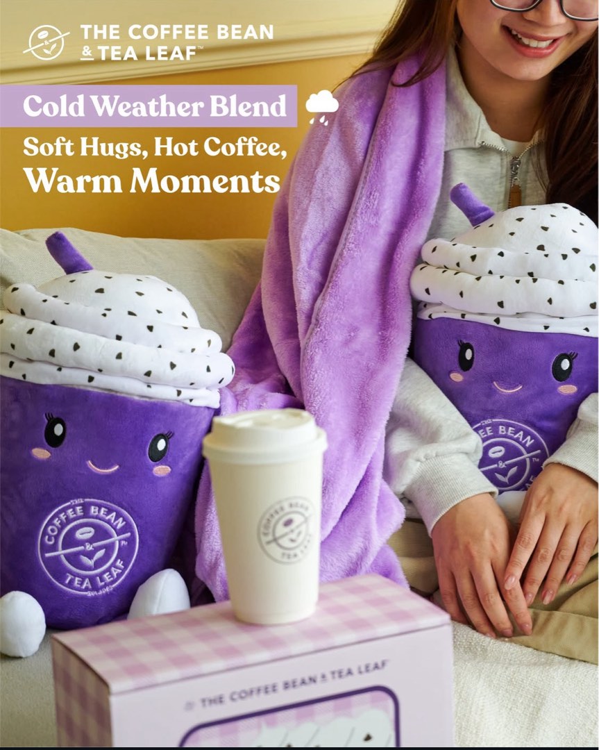 Coffee Bean & Tea Leaf Cuddle Cutie Plushie, Hobbies & Toys, Toys ...