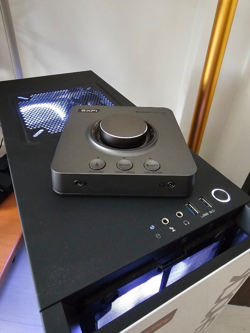 Creative Sound Blaster X4 Usb Sound Card, Computers & Tech, Parts ...