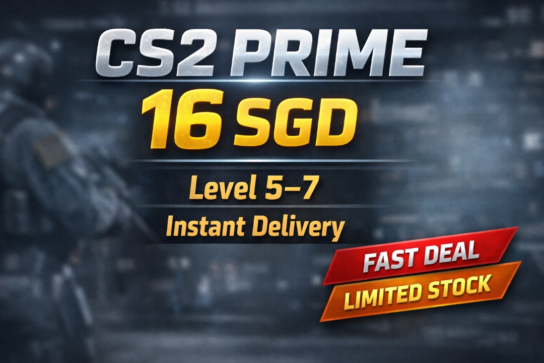 CS2 / CSGO Prime Accounts | 16 SGD | Level 5–7 | All Green Trust, Video ...