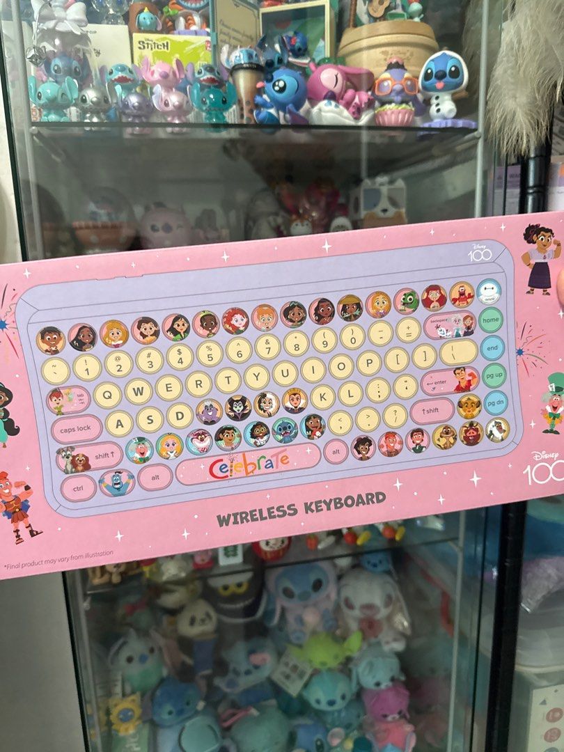 Disney 100 Wireless Keyboard, Computers & Tech, Parts & Accessories ...