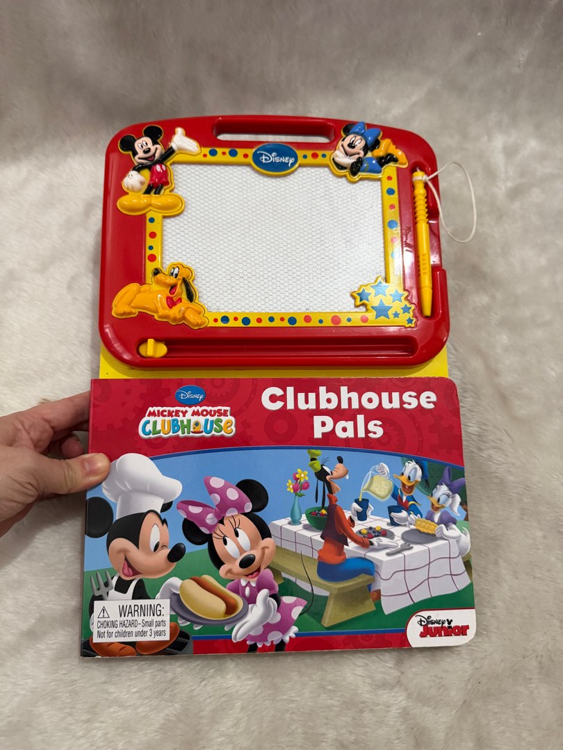 Disney Mickey Mouse Clubhouse Activity Book & Drawing Board, Hobbies ...