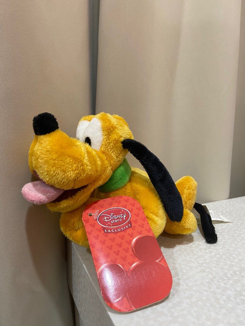 Disney Store Pluto Plush, Hobbies & Toys, Toys & Games on Carousell