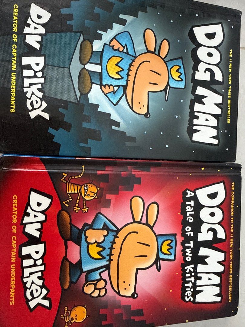 Dog Man Books by Dav Pilkey, Hobbies & Toys, Books & Magazines ...