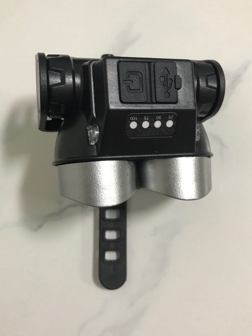 Dual LED Bike Light - Rechargeable, Sports Equipment, Bicycles & Parts ...