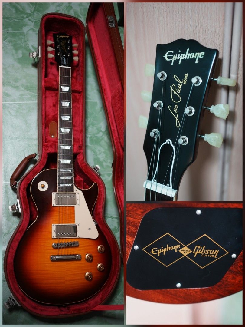 Epiphone 1959 Inspired by Gibson Custom Les Paul Standard Reissue ...