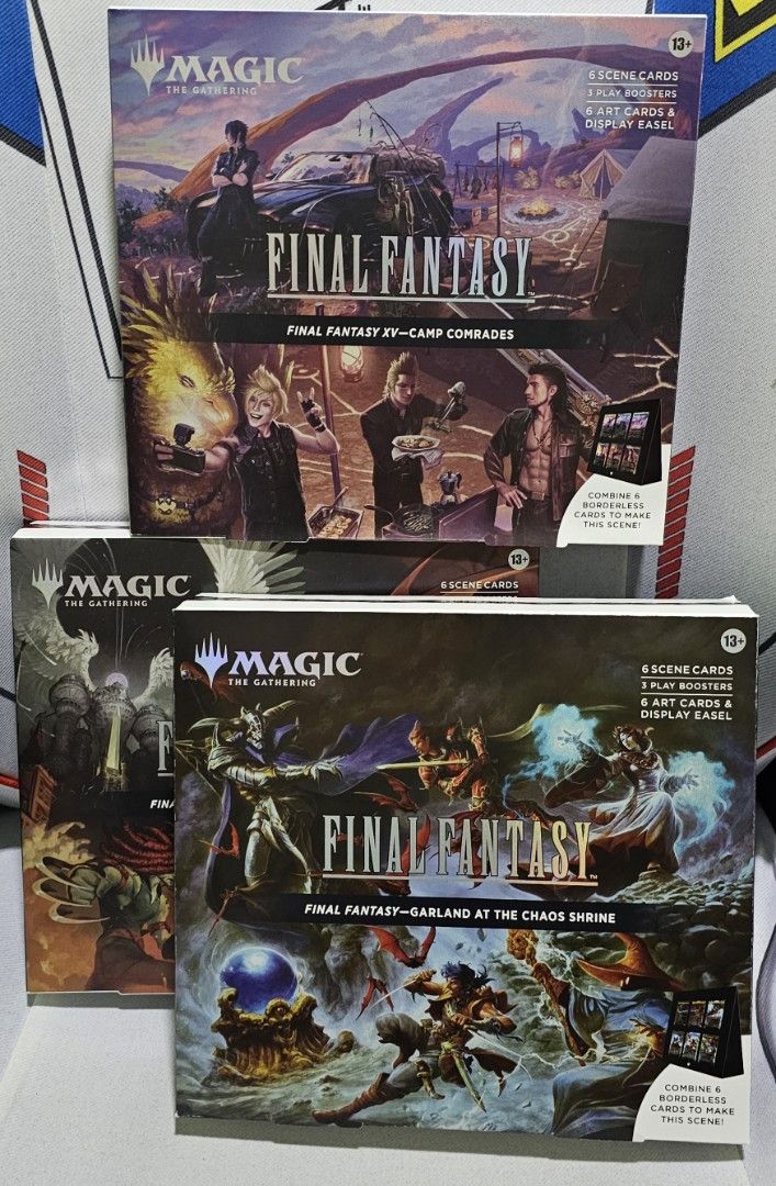 MTG Final Fantasy Scene Boxes, Hobbies & Toys, Toys & Games on Carousell