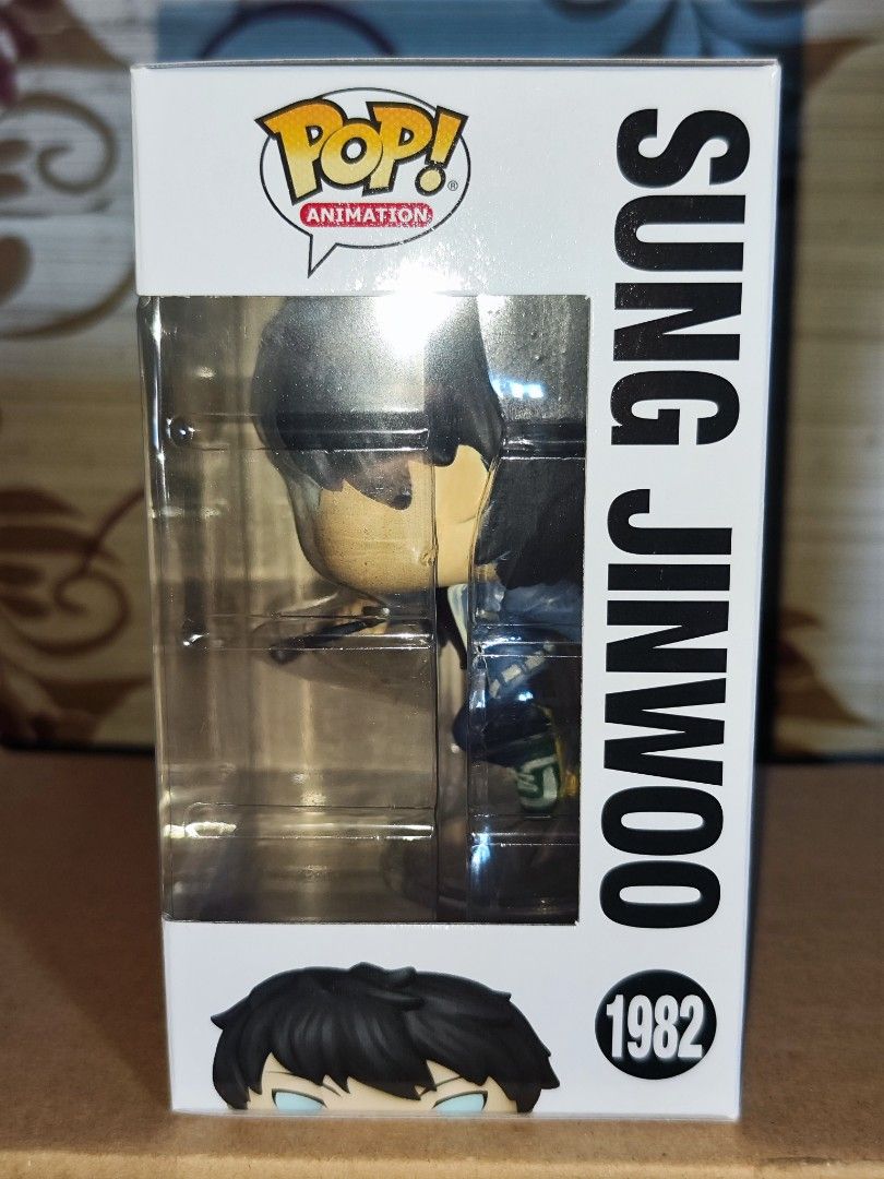 Funko Pop! Animation Solo Leveling Sung Jinwoo #1982, Hobbies & Toys ...