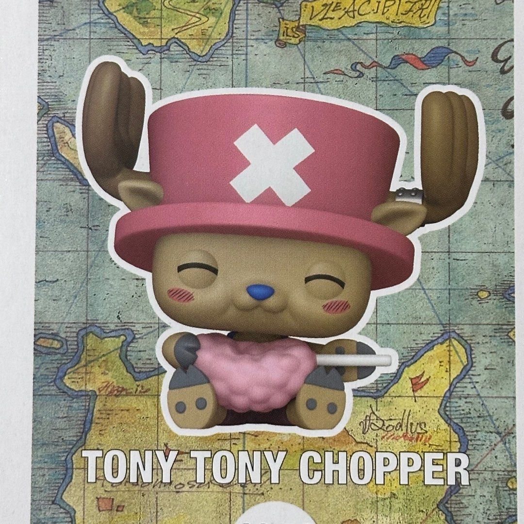 Funko Pop Tony Tony Chopper Eating Cotton Candy, Hobbies & Toys, Toys ...