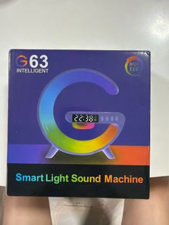 G63 Smart Light Sound Machine, Bluetooth Speaker Wireless Charge with ...