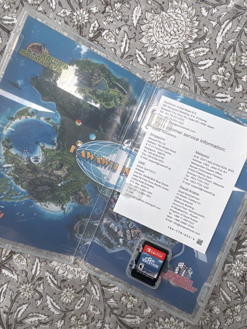 Go Vacation - Nintendo Switch Game, Video Gaming, Video Games, Nintendo ...