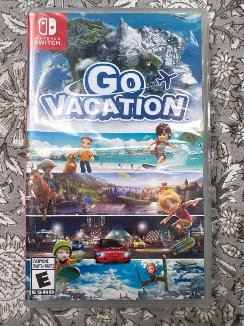 Go Vacation - Nintendo Switch Game, Video Gaming, Video Games, Nintendo ...