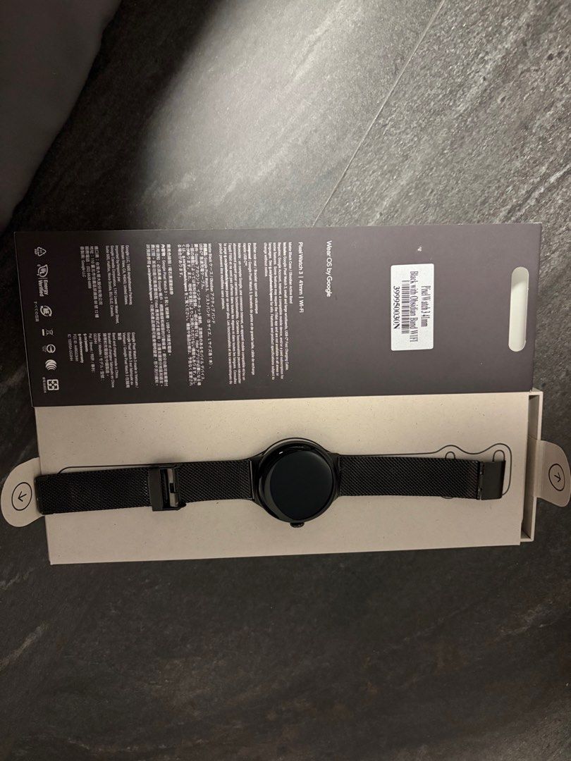Google Pixel Watch 3 - Black, Mobile Phones & Gadgets, Wearables ...