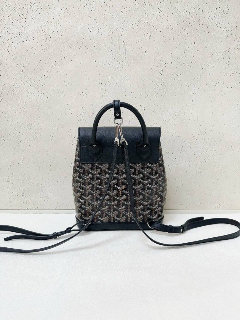Goyard Alphin Mini Backpack in Black, Luxury, Bags & Wallets on Carousell