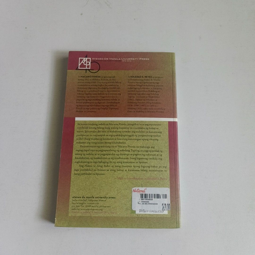 Halina sa Ating Bukas by Macario Pineda (Filipiniana Book), Hobbies ...