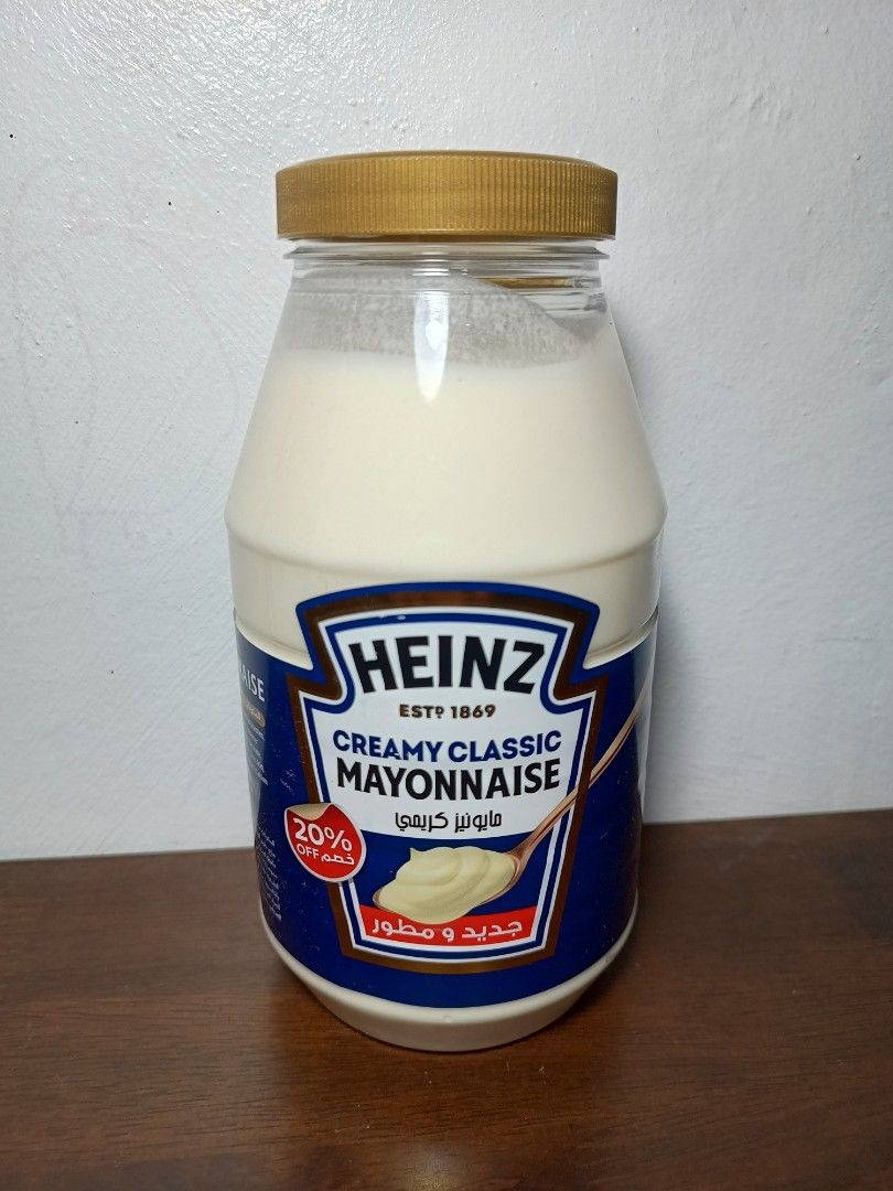 Heinz Creamy Classic Mayonnaise, Food & Drinks, Packaged & Instant Food ...