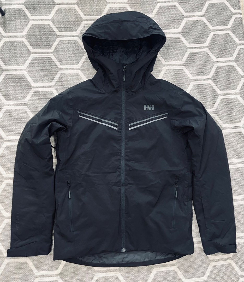 Helly Hansen Ski / Snowboarding Black Jacket - Small Size, Men's ...