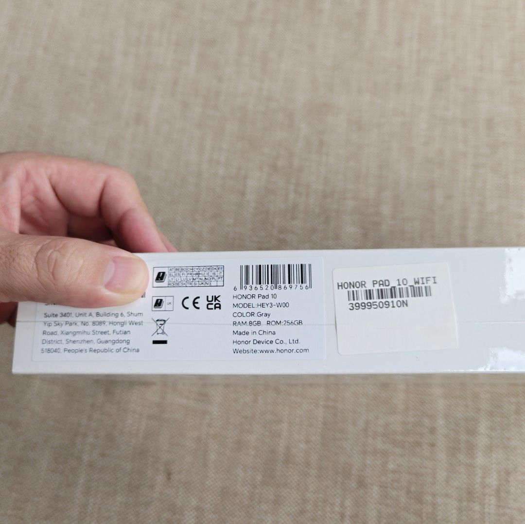 Honor Pad 10 (WiFi) 256GB Gray, Mobile Phones & Gadgets, Tablets ...