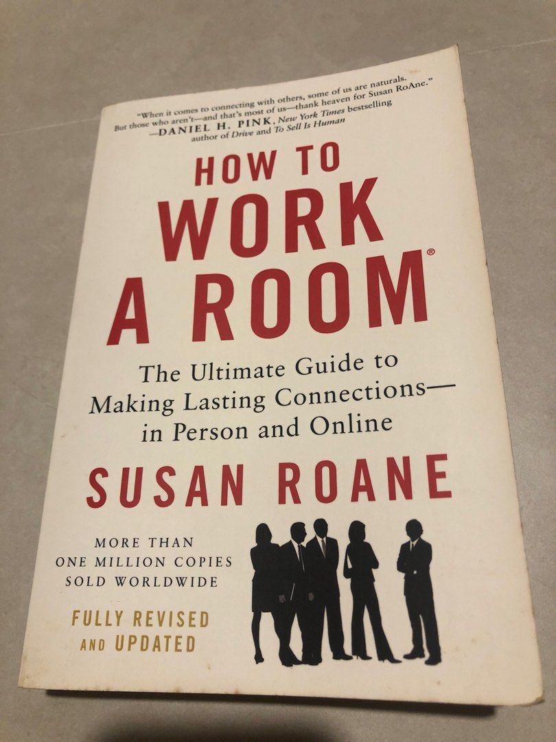How to Work a Room by Susan Roane, Hobbies & Toys, Books & Magazines ...