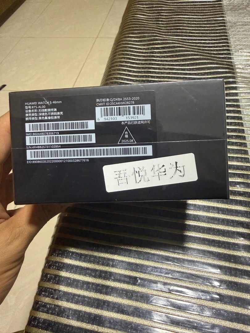 Huawei Watch 5 - 46mm Black Steel, Mobile Phones & Gadgets, Wearables ...