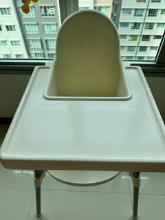 IKEA Antilop High Chair - White, Babies & Kids, Nursing & Feeding, Baby ...