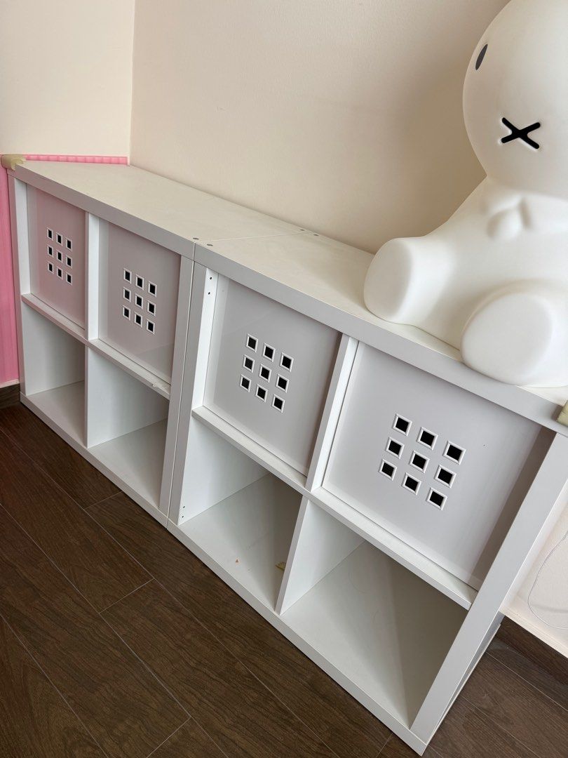 IKEA Kallax Storage Unit - White, Furniture & Home Living, Furniture ...