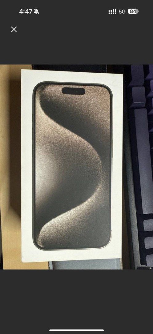 iPhone 15 Pro 128GB Natural Titanium, Mobile Phones & Gadgets, Mobile ...