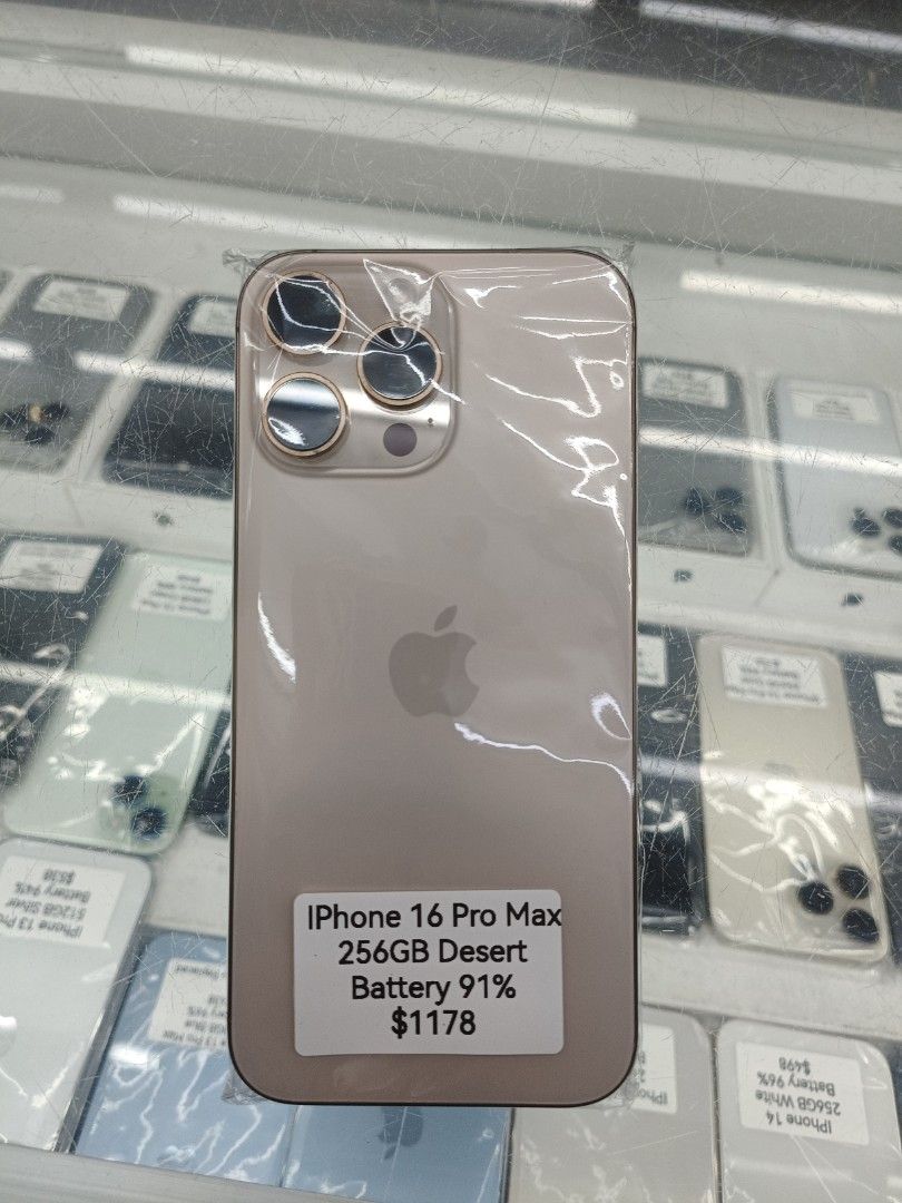 iPhone 16 Pro Max Desert Titanium 256GB, Mobile Phones & Gadgets ...