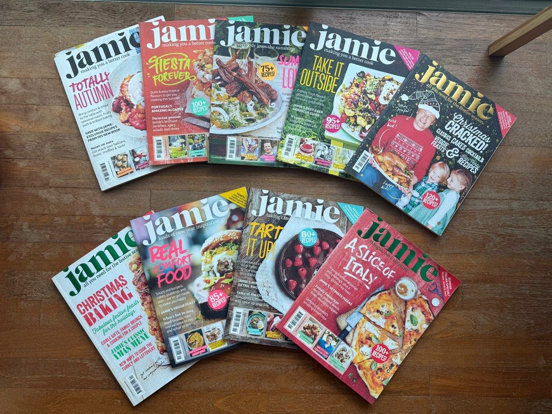 Jamie Oliver Magazine Collection - Various Issues, Hobbies & Toys ...