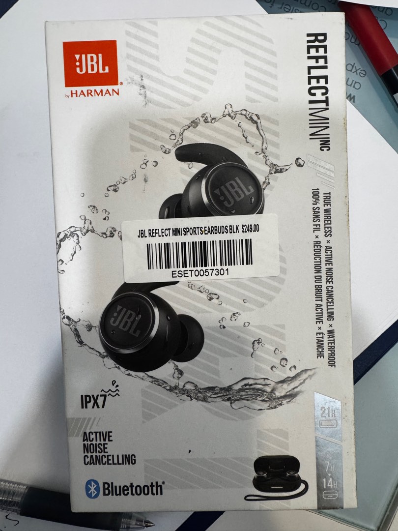 JBL Reflect Mini NC True Wireless Earbuds - Black, Audio, Earphones on ...