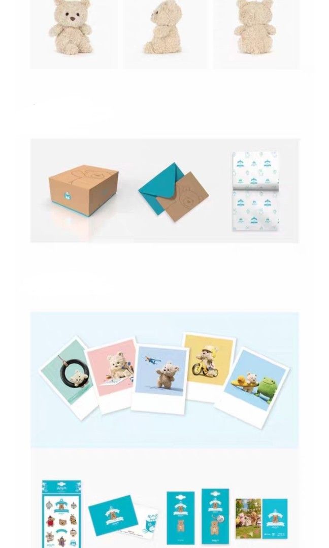 (SET) BN Jellycat Bartholomew Junior Birthday Box Set, Hobbies & Toys ...