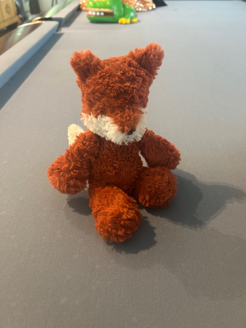 Jellycat Squiggle Small Fox Plush Toy, Hobbies & Toys, Toys & Games on ...