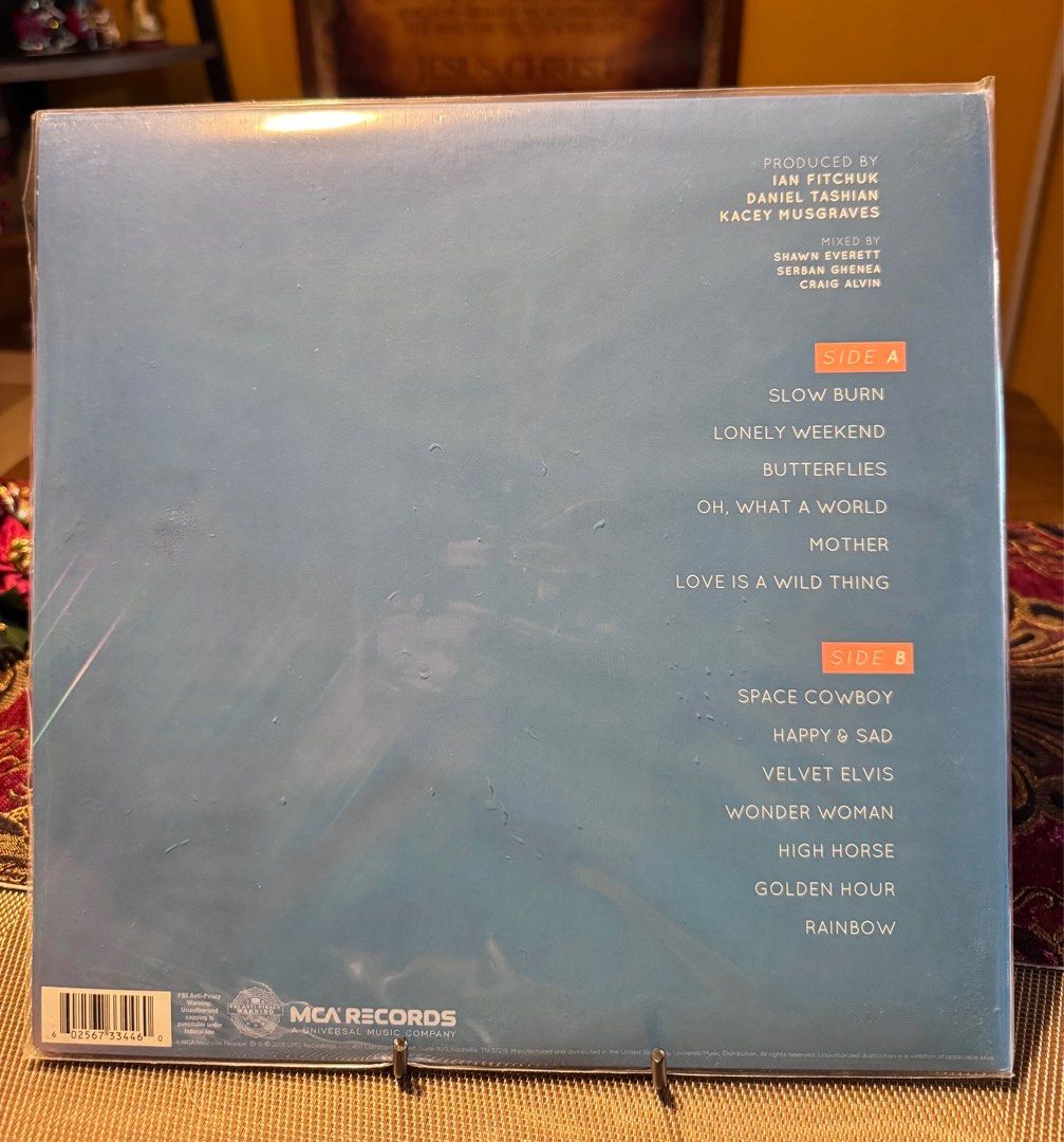 Kacey Musgraves - Golden Hour Vinyl Record, Hobbies & Toys, Music ...