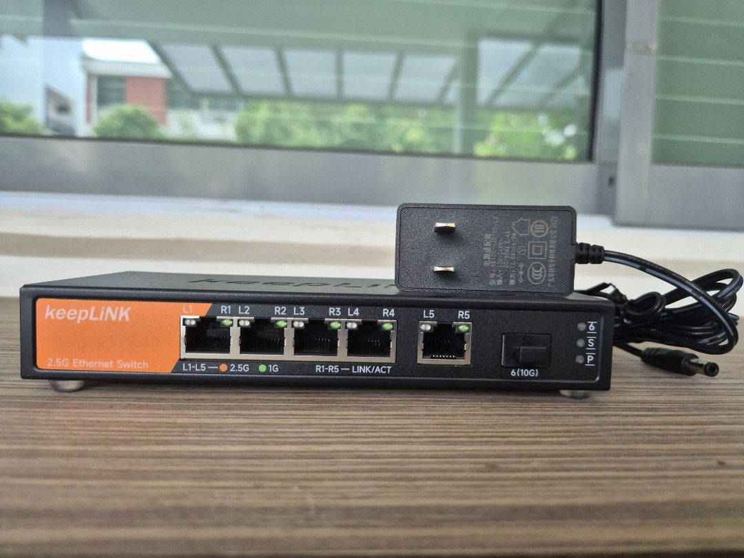 keepLINK 2.5G Ethernet Switch, Computers & Tech, Parts & Accessories ...