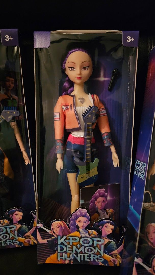 KPOP Demon Hunters Huntrix Dolls, Hobbies & Toys, Toys & Games on Carousell