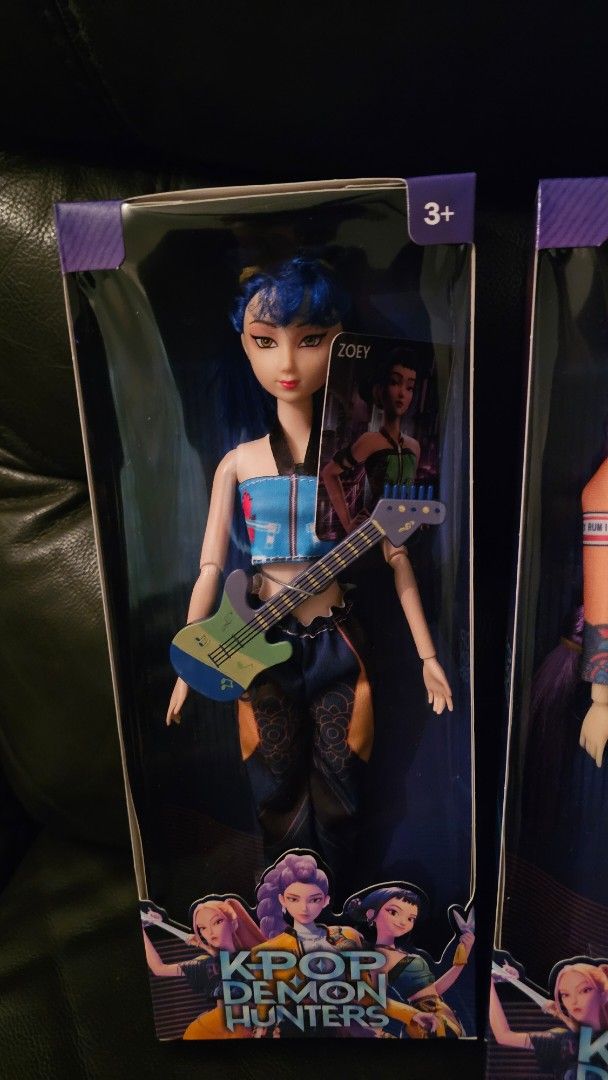 KPOP Demon Hunters Huntrix Dolls with song, Hobbies & Toys, Toys ...