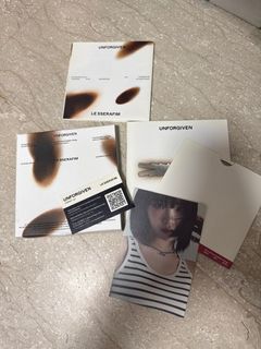 LE SSERAFIM - UNFORGIVEN Album, Hobbies & Toys, Memorabilia ...