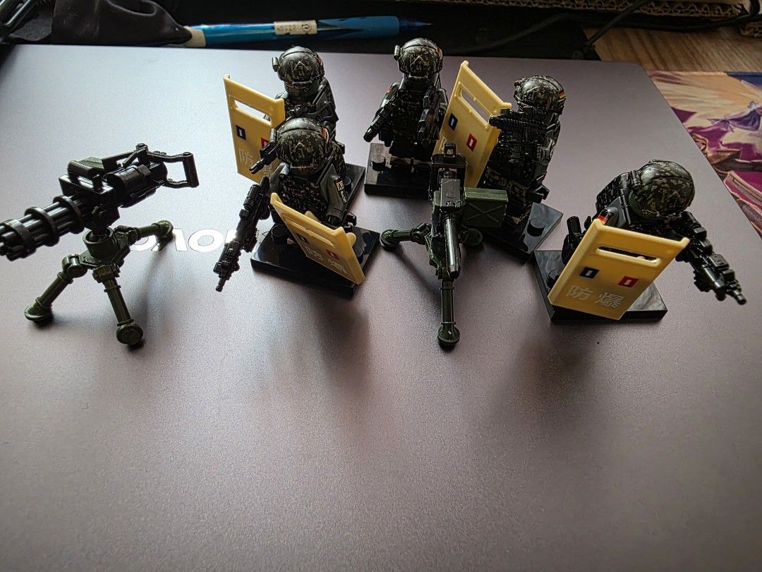 Lego compatible military set - german urban anti terrorist comandos ...