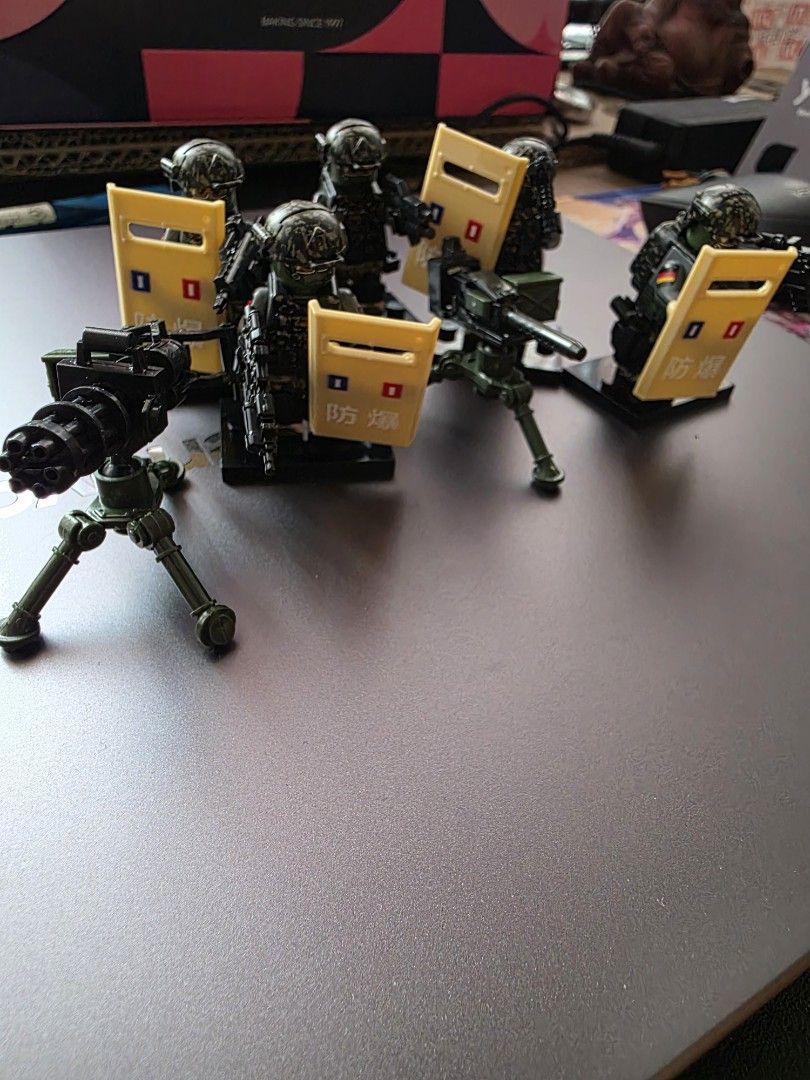 Lego compatible military set - german urban anti terrorist comandos ...