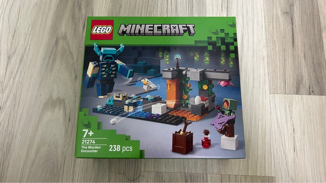 LEGO Minecraft The Warden Encounter 21274, Hobbies & Toys, Toys & Games ...