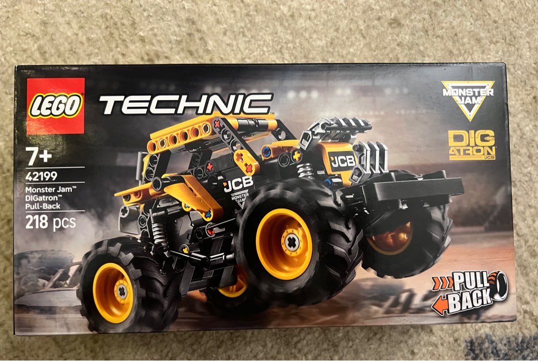 LEGO Technic 42199 Monster Jam Digatron Pull-Back, Hobbies & Toys, Toys ...