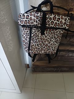 leopard print backpack, Men's Fashion, Bags, Backpacks on Carousell