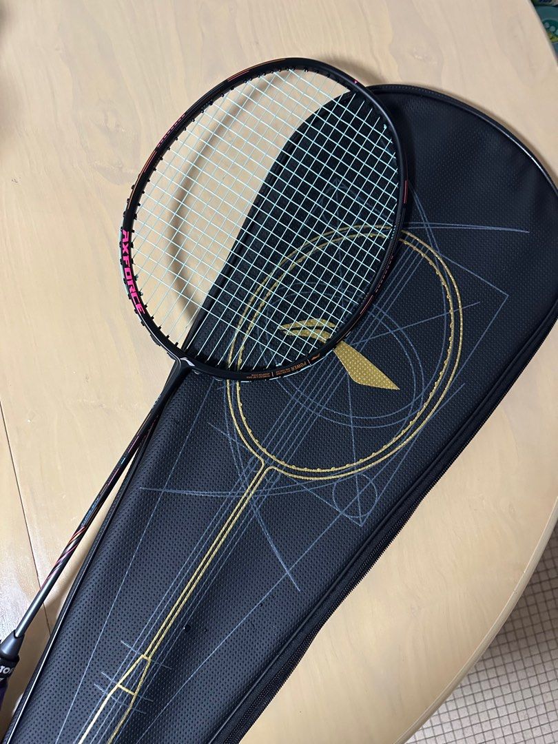 Li-Ning Axforce 80 (4UG6) Badminton Racket, Sports Equipment, Sports ...