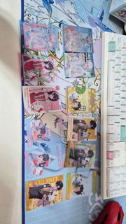 Link Click Sanrio Kuromi x Liu Xiao clear acrylic card, Hobbies & Toys ...