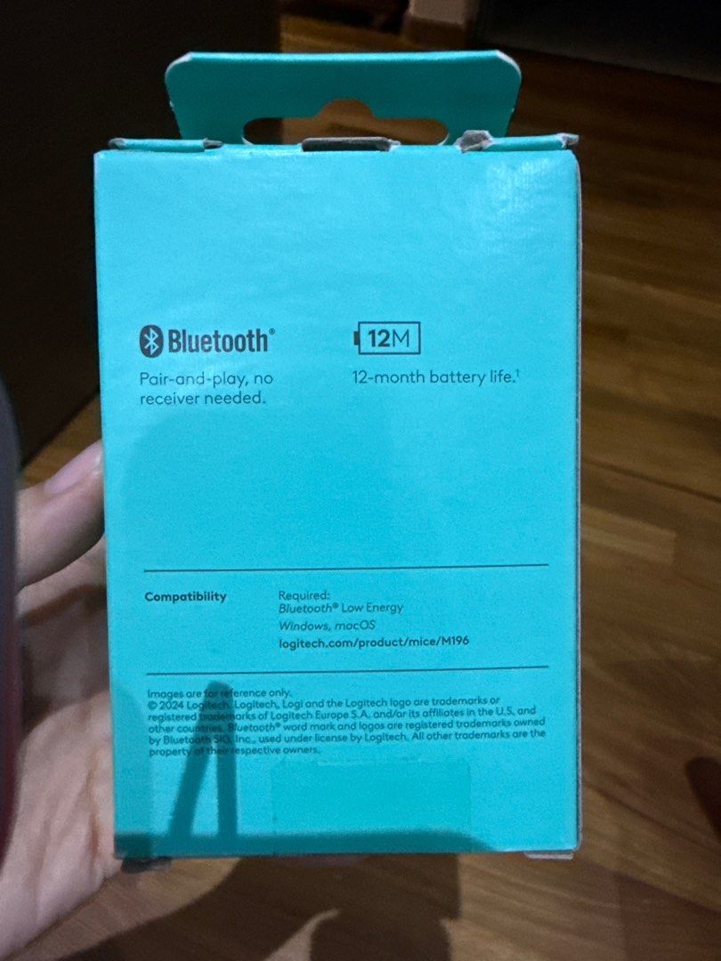 Logitech M196 Wireless Bluetooth Mouse, Computers & Tech, Parts ...