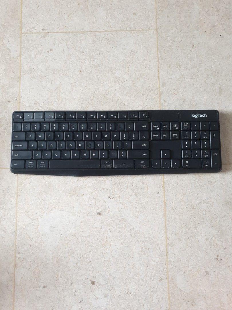 Logitech Wireless Keyboard, Computers & Tech, Parts & Accessories ...