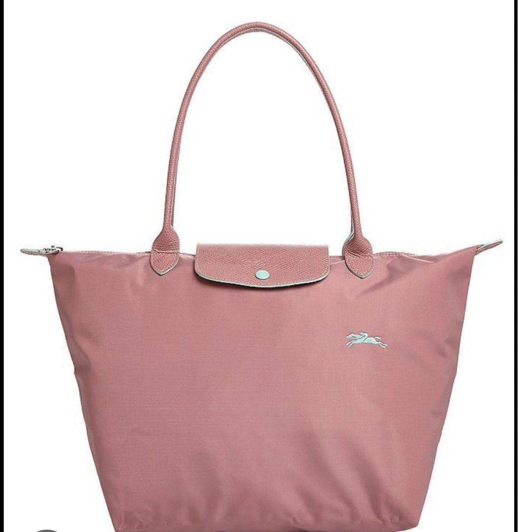 Longchamp Le Pliage Tote Bag - Dusty Pink, Women's Fashion, Bags ...