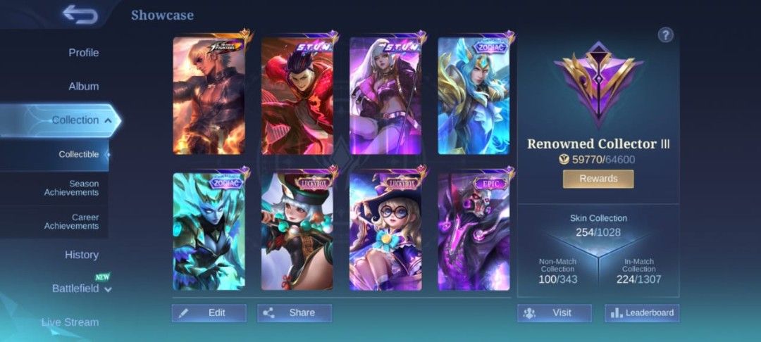 Max Emblem Max Hero!! 🔸 KOF: Gusion🔸 Zodiac: Lancelot, Selena 🔸 Epic ...