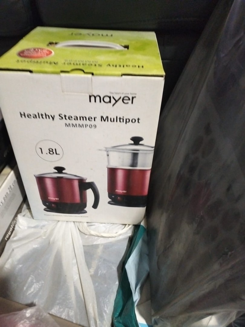 Mayer Healthy Steamer Multipot 1.8L - Brand New, TV & Home Appliances ...