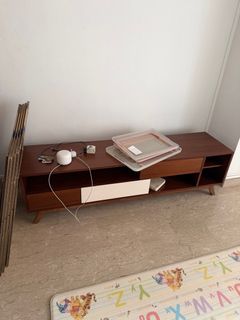 Mid-Century Modern TV Console, Furniture & Home Living, Furniture, TV ...